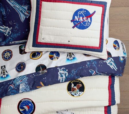 nasa inspired bed sheets