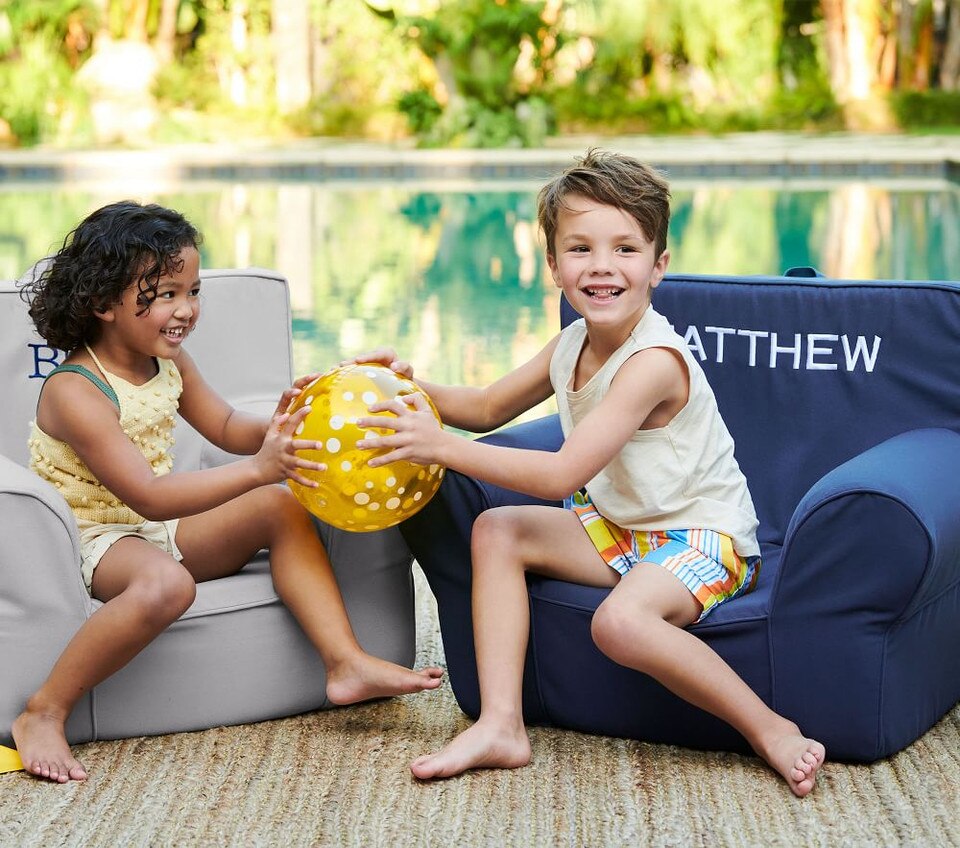 Outdoor Navy Anywhere ChairÂ® | Pottery Barn Kids Australia