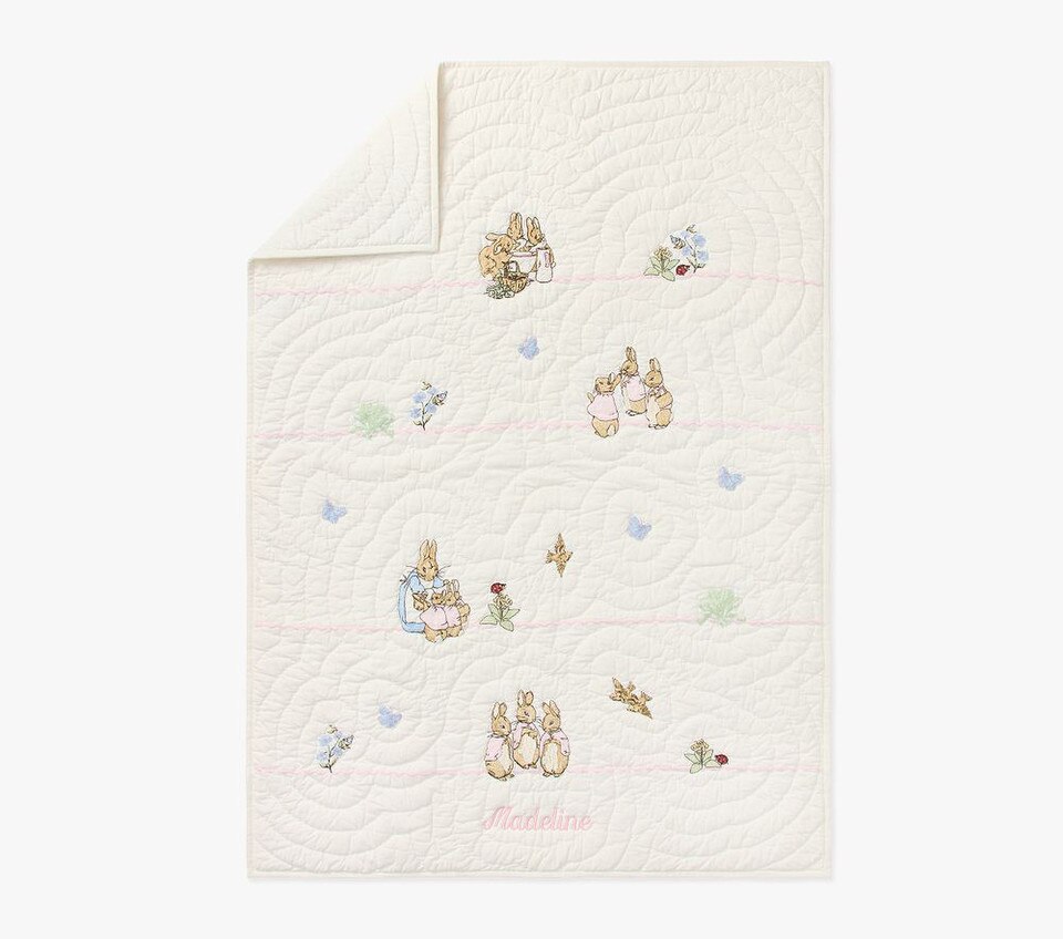 Peter Rabbit™ Flopsy™ Baby Bed Linen | Pottery Barn Kids AU