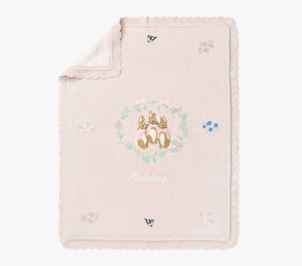 Peter Rabbit™ Flopsy™ Heirloom Baby Blanket | Pottery Barn Kids AU