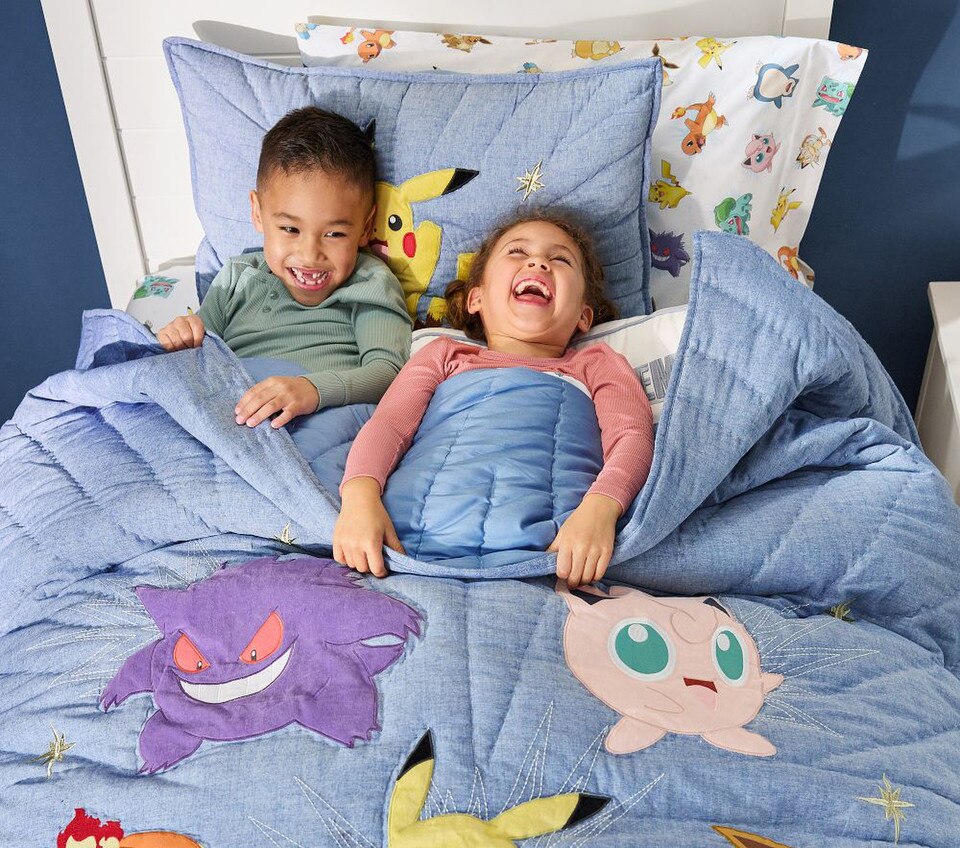 Pokémon Comforter & Pillowcases | Pottery Barn Kids Australia