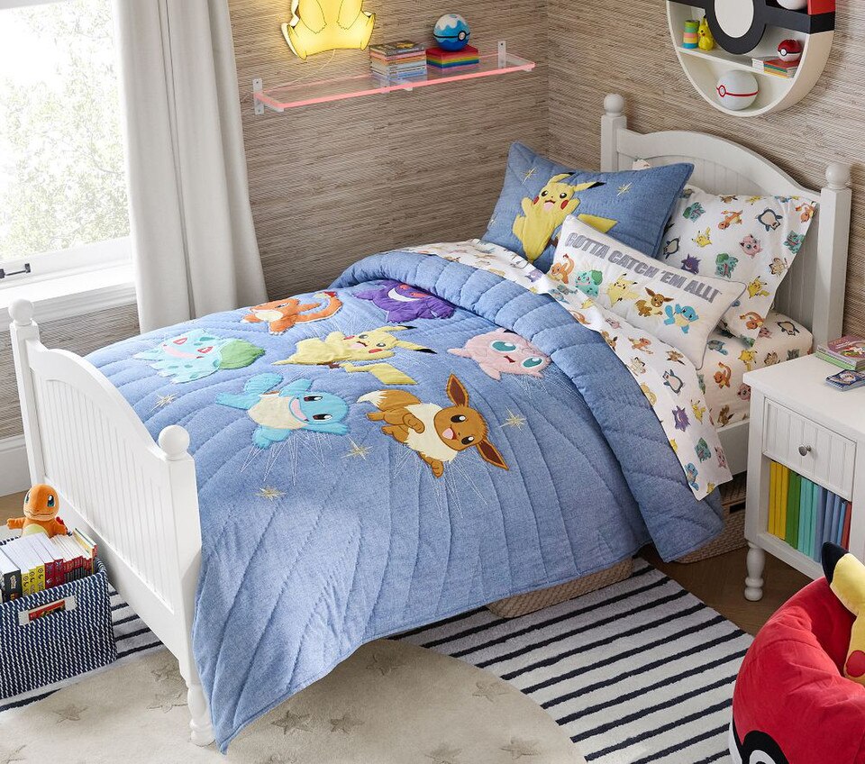 Pokémon Comforter & Pillowcases | Pottery Barn Kids Australia