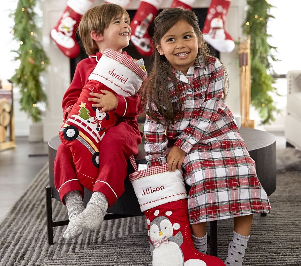 Quilted Christmas Stocking Collection - Pottery Barn Kids Australia