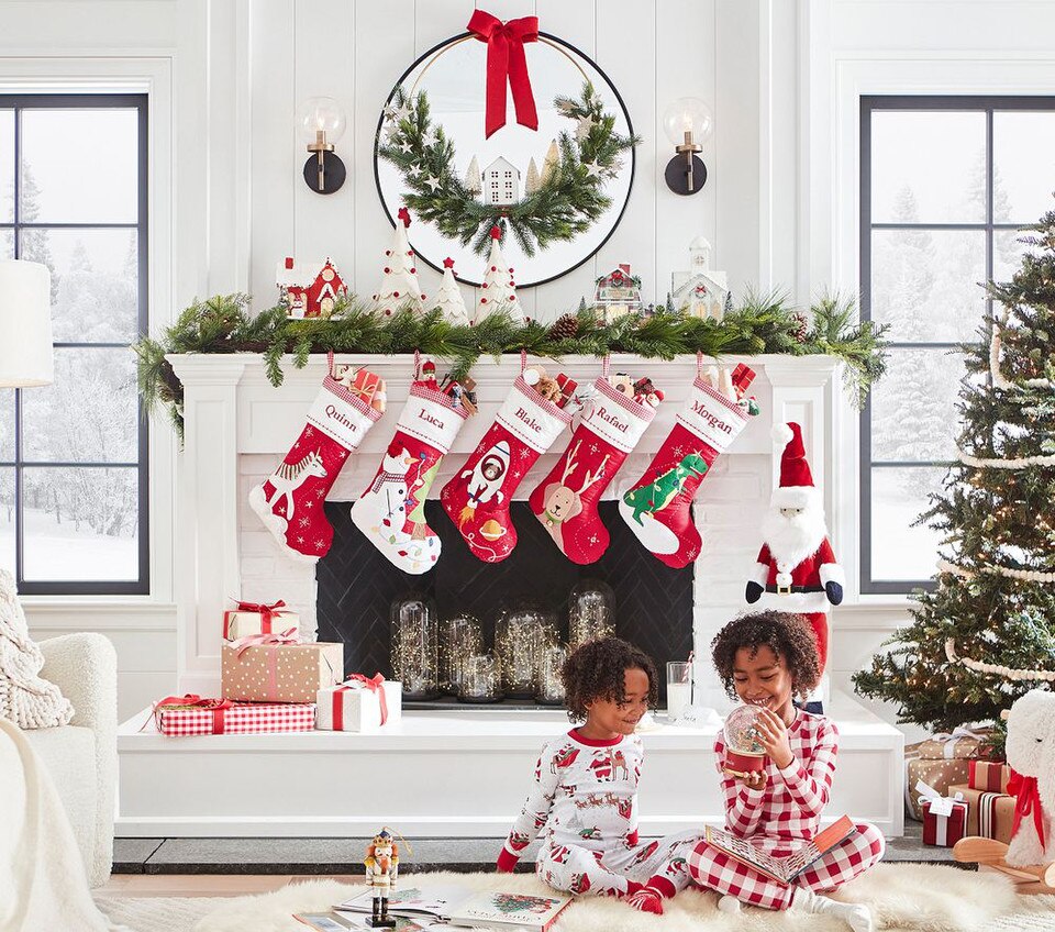 Quilted Christmas Stocking Collection - Pottery Barn Kids Australia