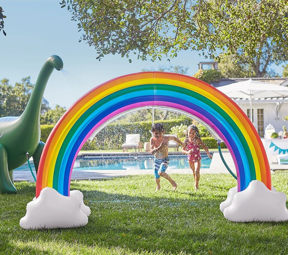 Rainbow Inflatable Sprinkler | Pottery Barn Kids AU