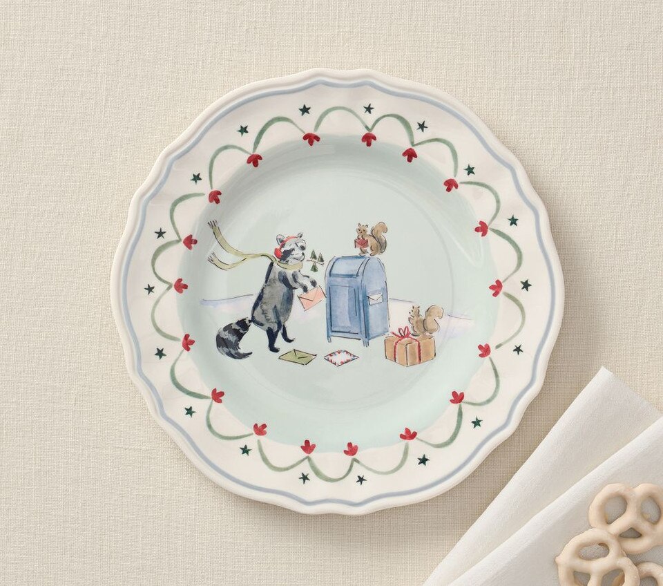 Riley Sheehey Christmas Plate | Pottery Barn Kids Australia