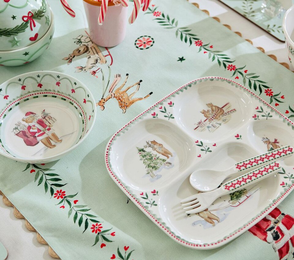 Riley Sheehey Christmas Table Runner | Pottery Barn Kids Australia