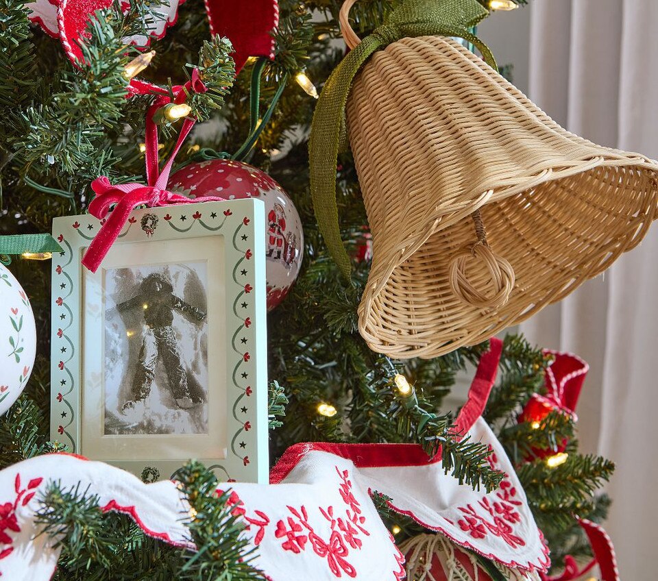 Riley Sheehey Decorated Wood Frame Ornaments | Pottery Barn Kids Australia