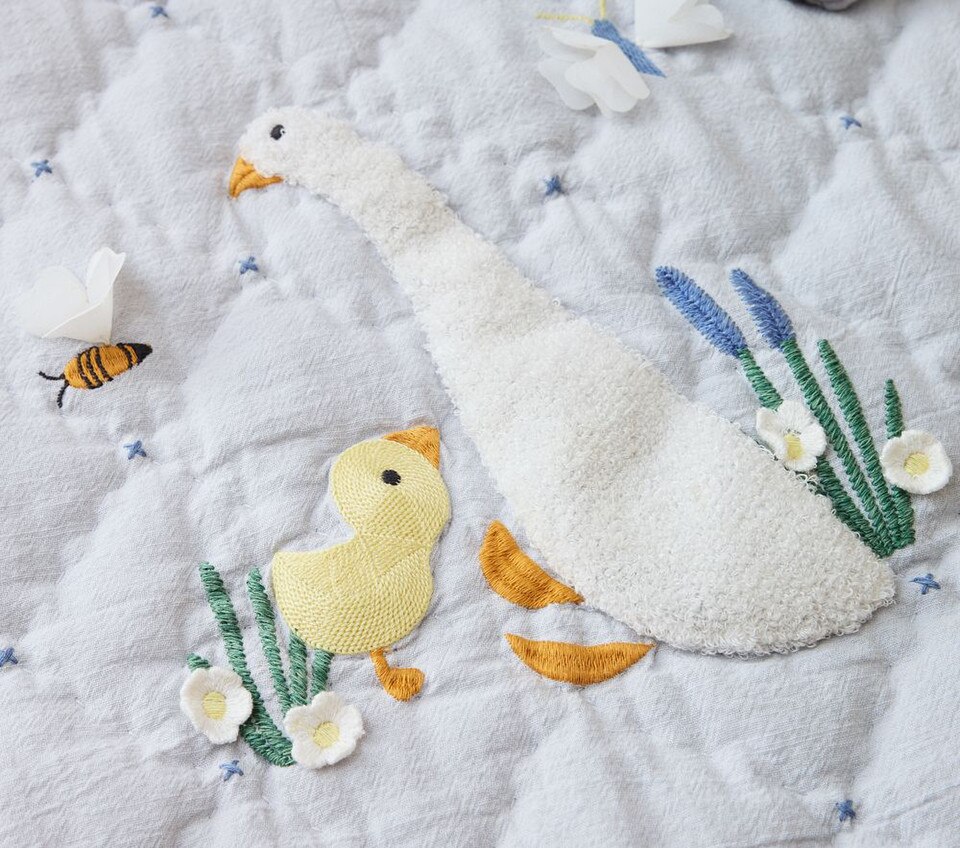Rowan Ducks Baby Bed Linen | Pottery Barn Kids AU