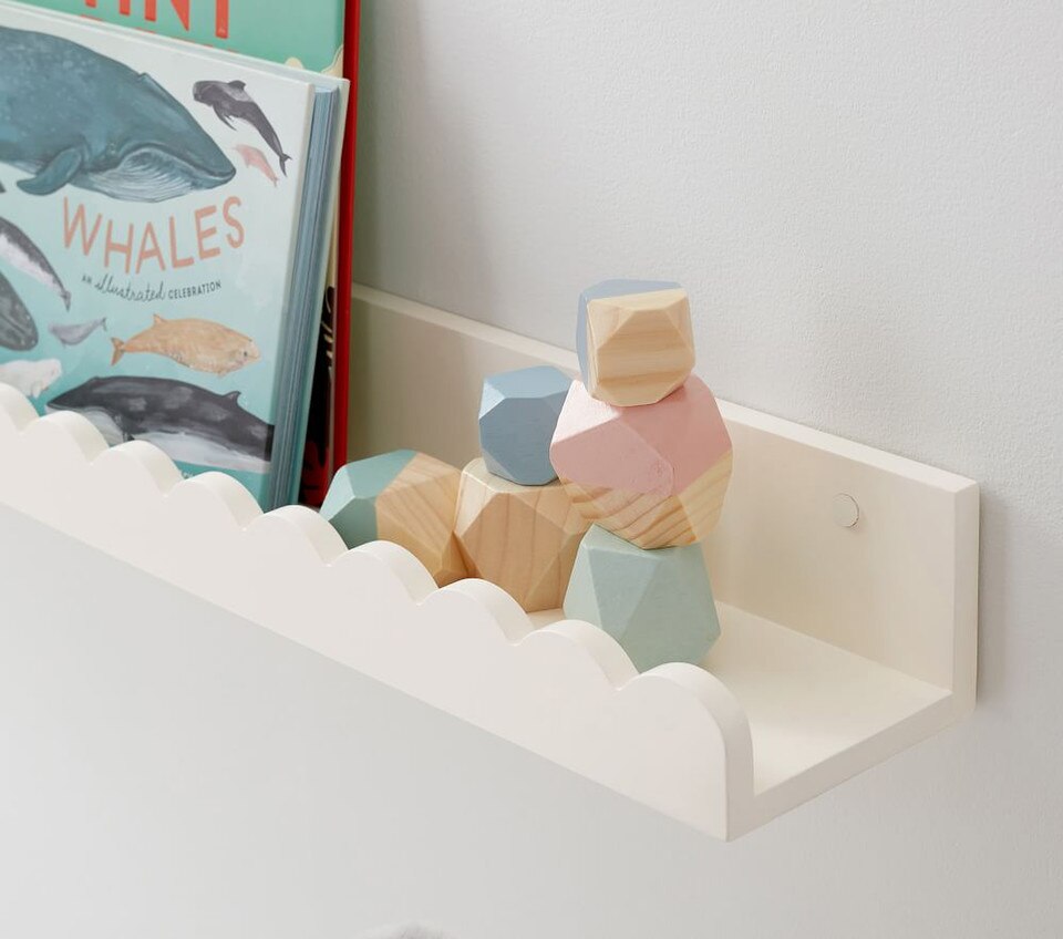 Scalloped Book Ledge | Pottery Barn Kids Australia