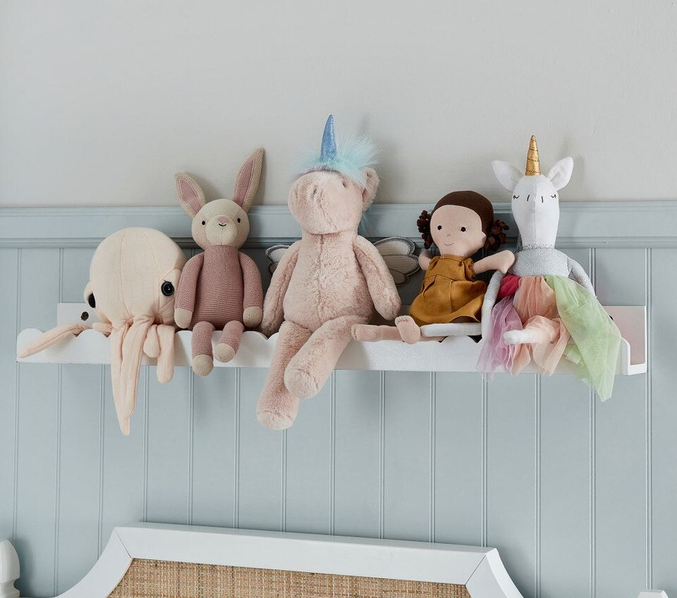 Scalloped Book Ledge | Pottery Barn Kids Australia