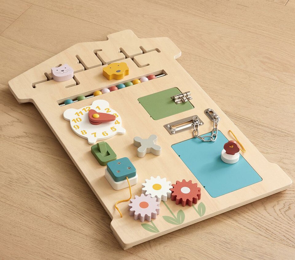 Shaped House Busy Board | Pottery Barn Kids AU