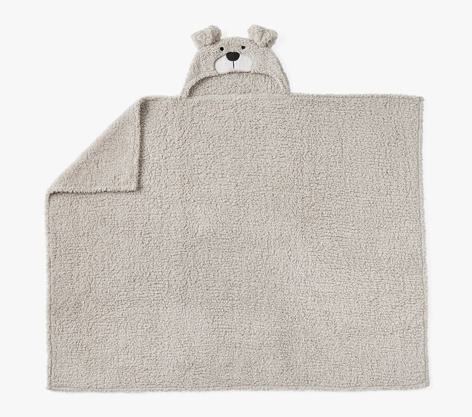Sherpa Animal Hooded Blanket Collection - Pottery Barn Kids Australia