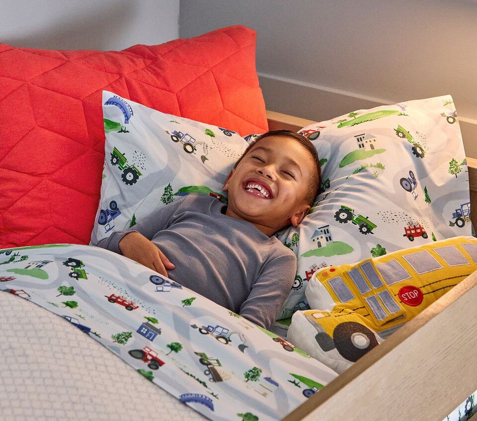 Travis Tractor Organic Sheet Set | Pottery Barn Kids AU