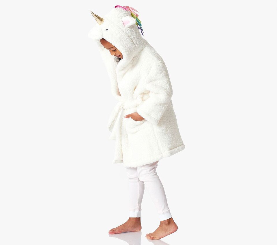 Unicorn Sherpa Robe | Pottery Barn Kids AU