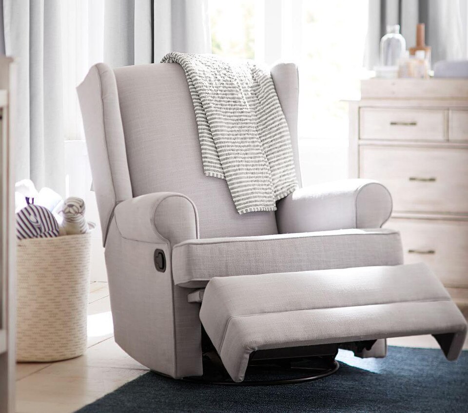 Wingback Glider & Recliner | Pottery Barn Kids AU